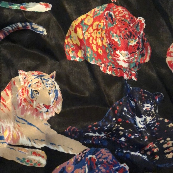 Zara | Jackets & Coats | Vintage Zara Tiger Print Oversized Bomber ...